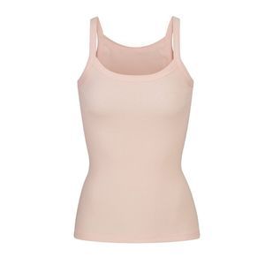 SKIMS | Tops | Skims Logo Pointelle Strappy Tank Quartz | Poshmark